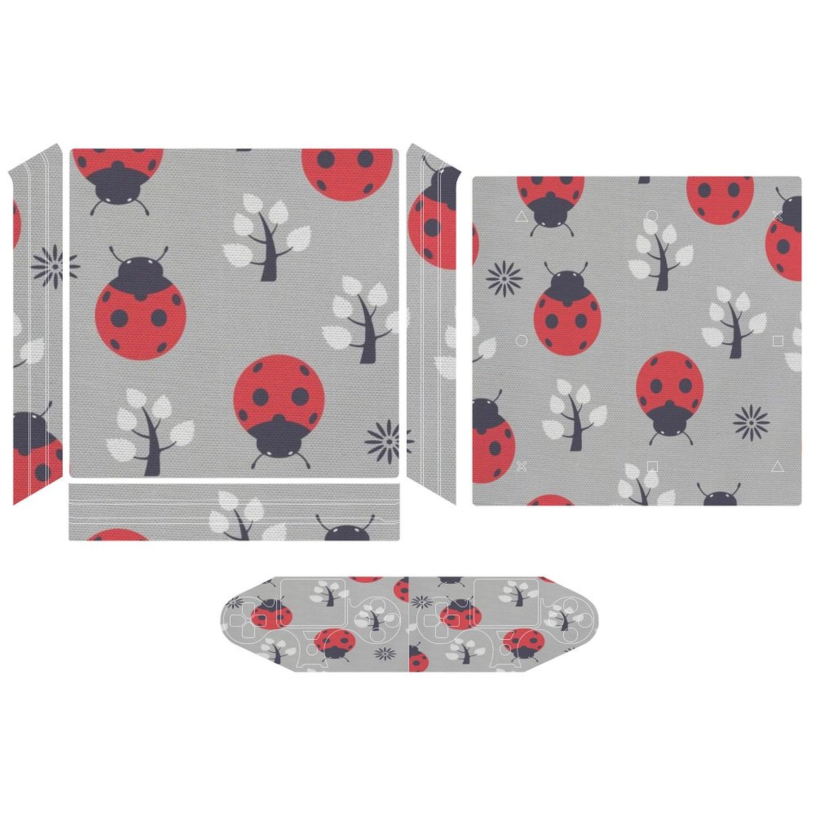 Ladybug Plant PS4/PS4 Pro/PS4 Slim Skin Sticker For Console And ...