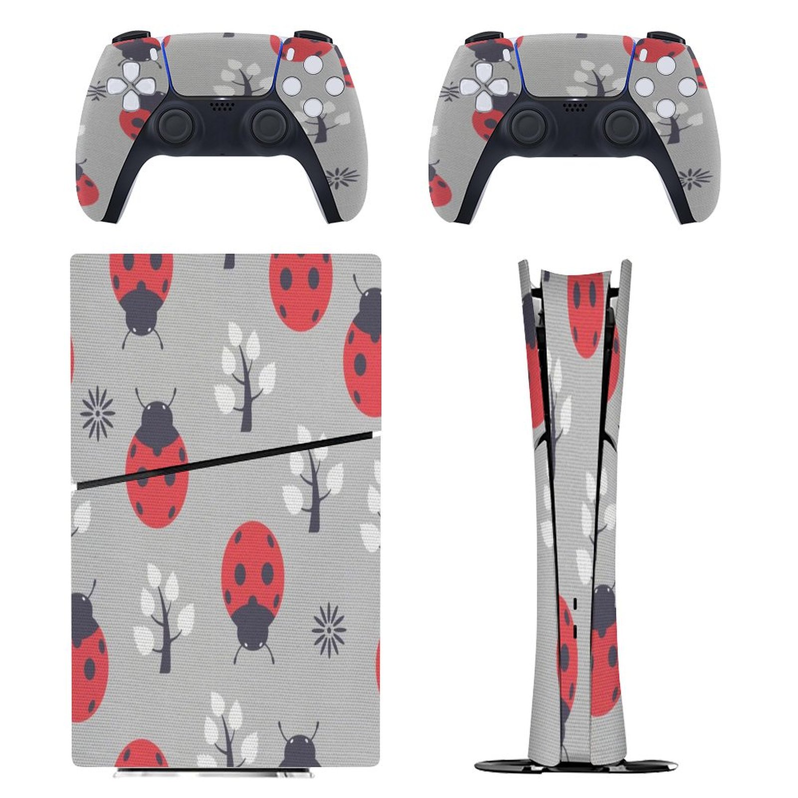 Ladybug Plant PS5/PS5 Pro/PS5 Slim Digital Disc Skin Sticker For ...