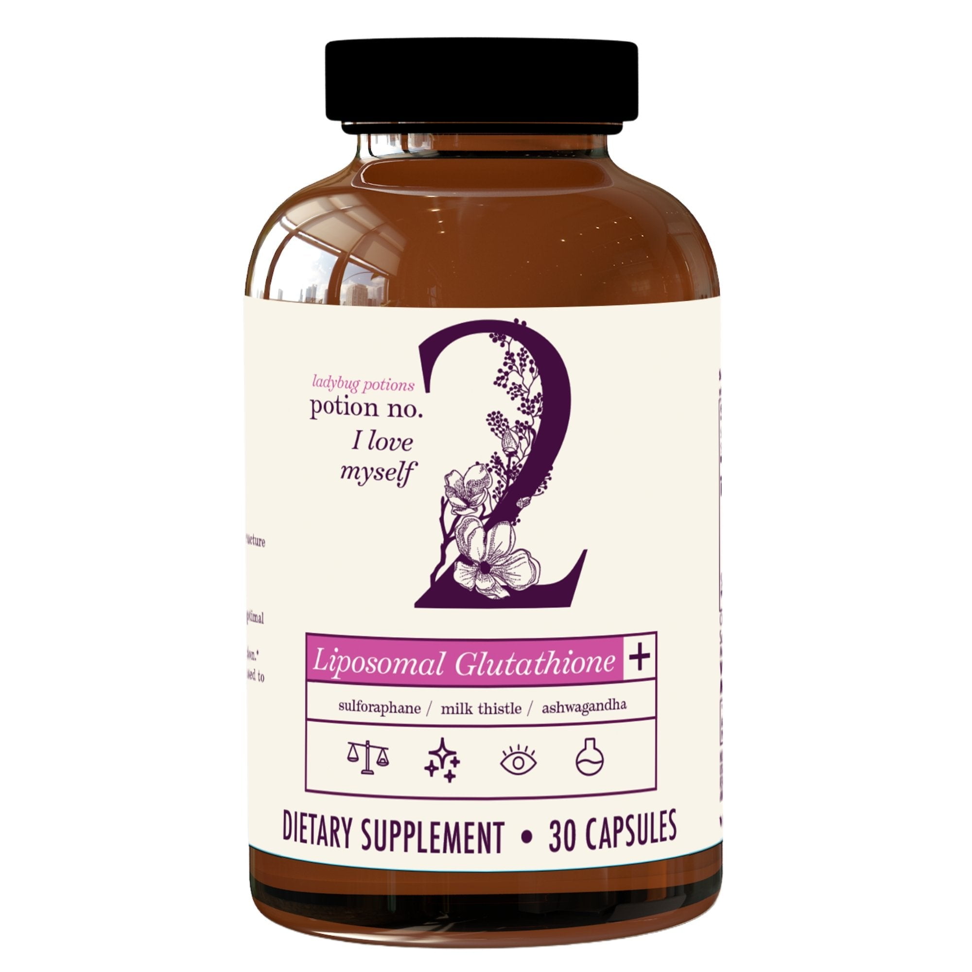 Ladybug Potion No2 I Love Myself Liposomal Glutathione Plus Capsules ...