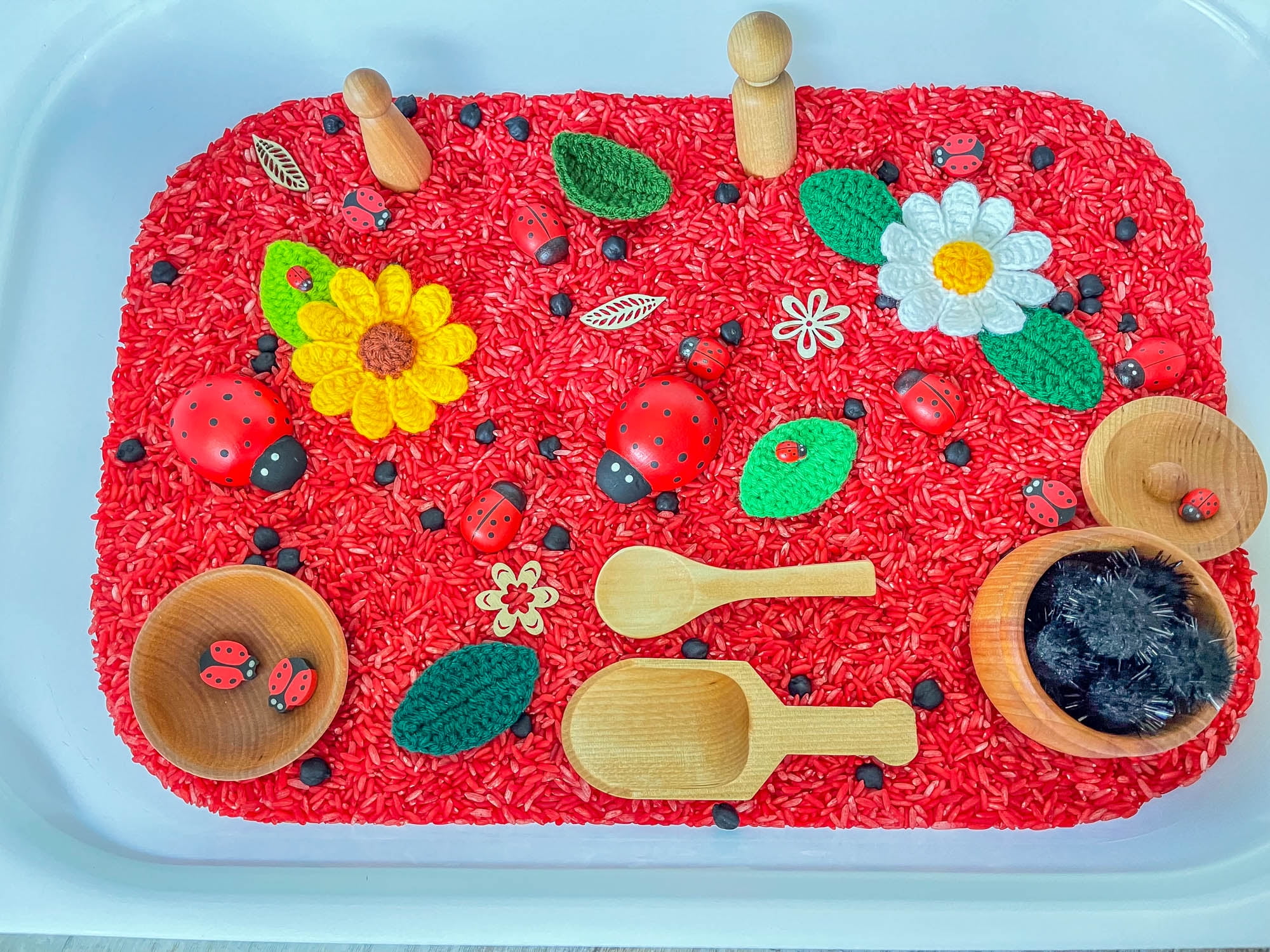 Ladybug Sensory Bin - Walmart.com