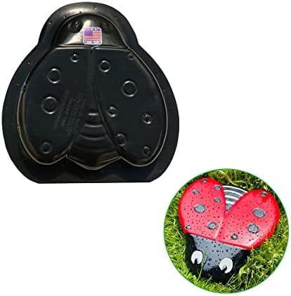 Ladybug Small Stepping Stone Mold, Concrete Cement Mold, DIY Walkway ...