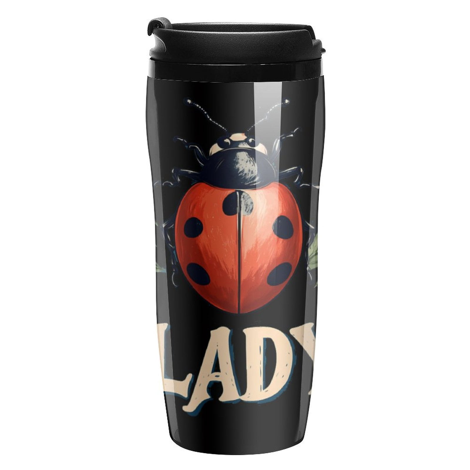 Ladybug Travel Coffee Tumbler Reusable Cup for Coffee or Tea Portable ...