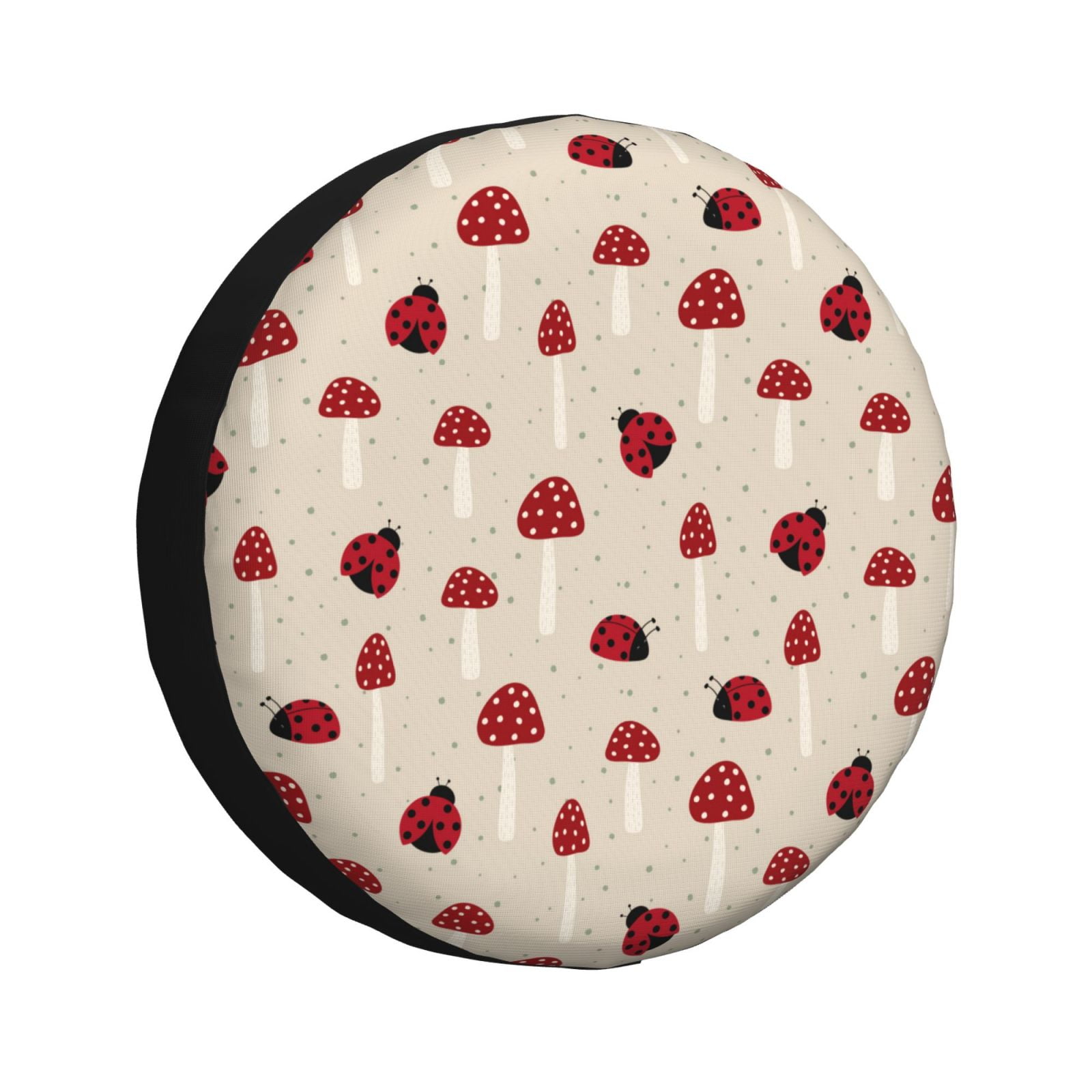Ladybug With Mushroom Spare Tire Cover for Trailer Camper RV Truck SUV ...
