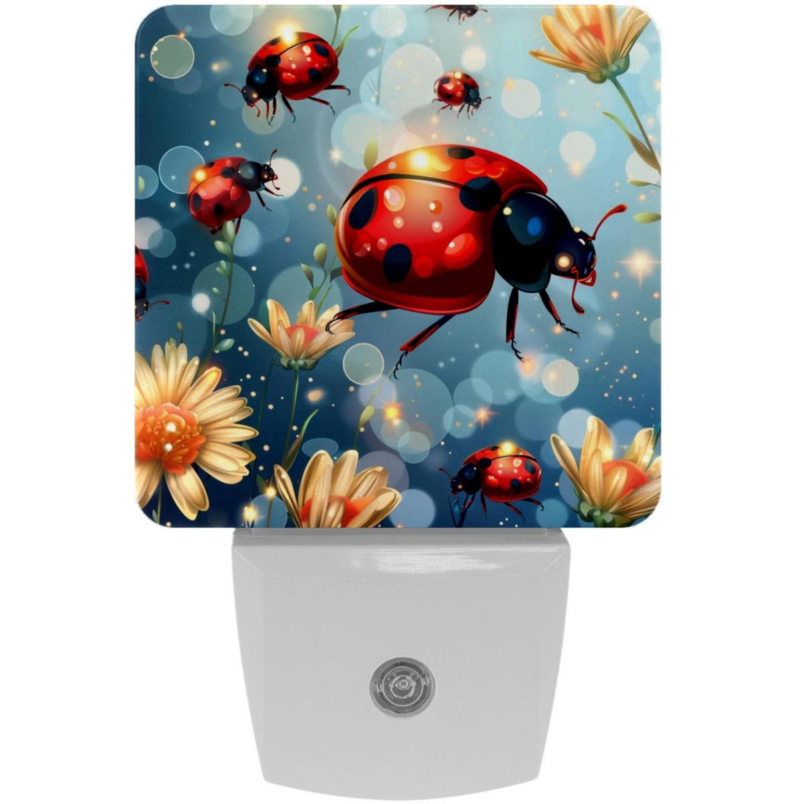Ladybugs LED Square Night Light - Compact and Energy Efficient ...
