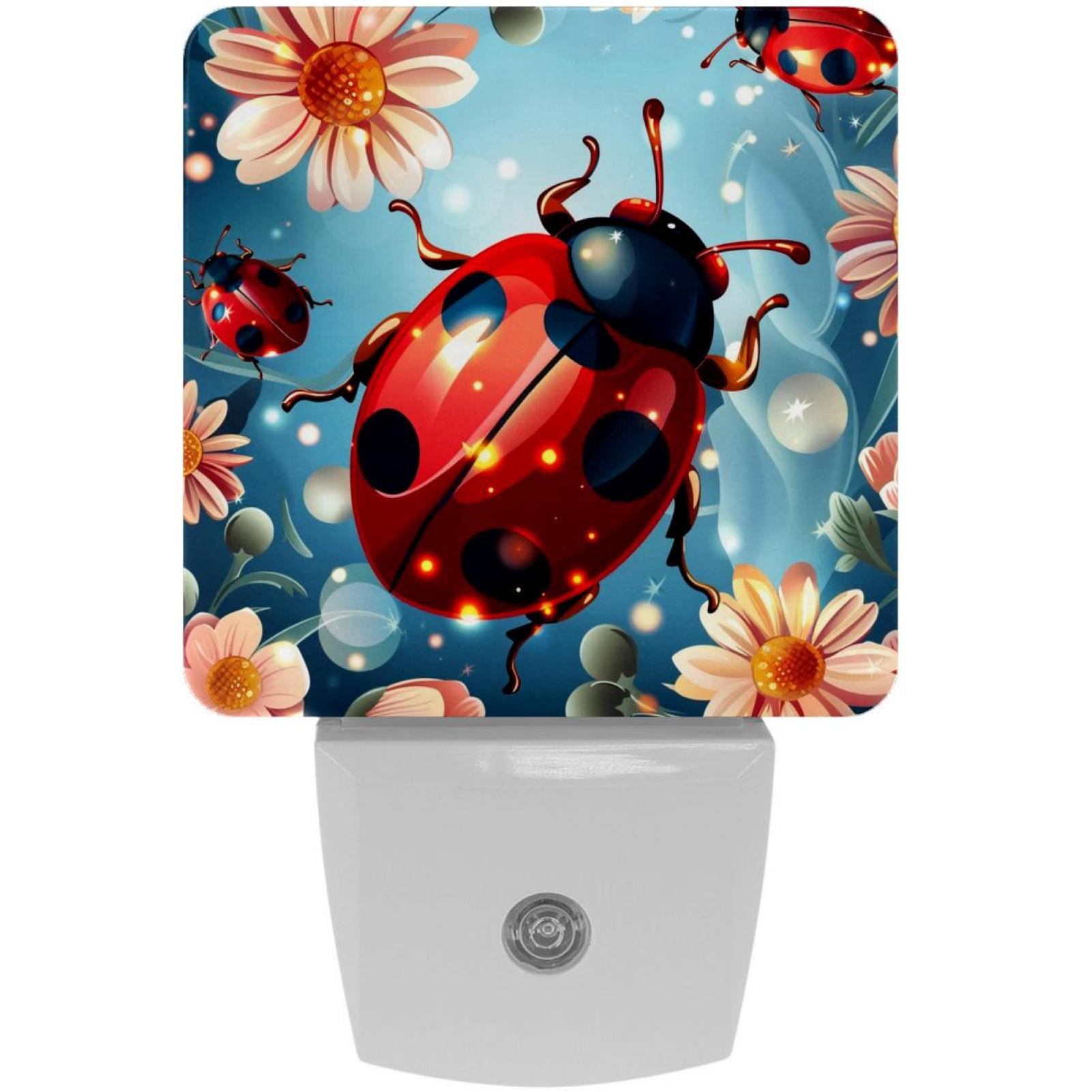 Ladybugs LED Square Night Light - Energy Efficient and Stylish ...