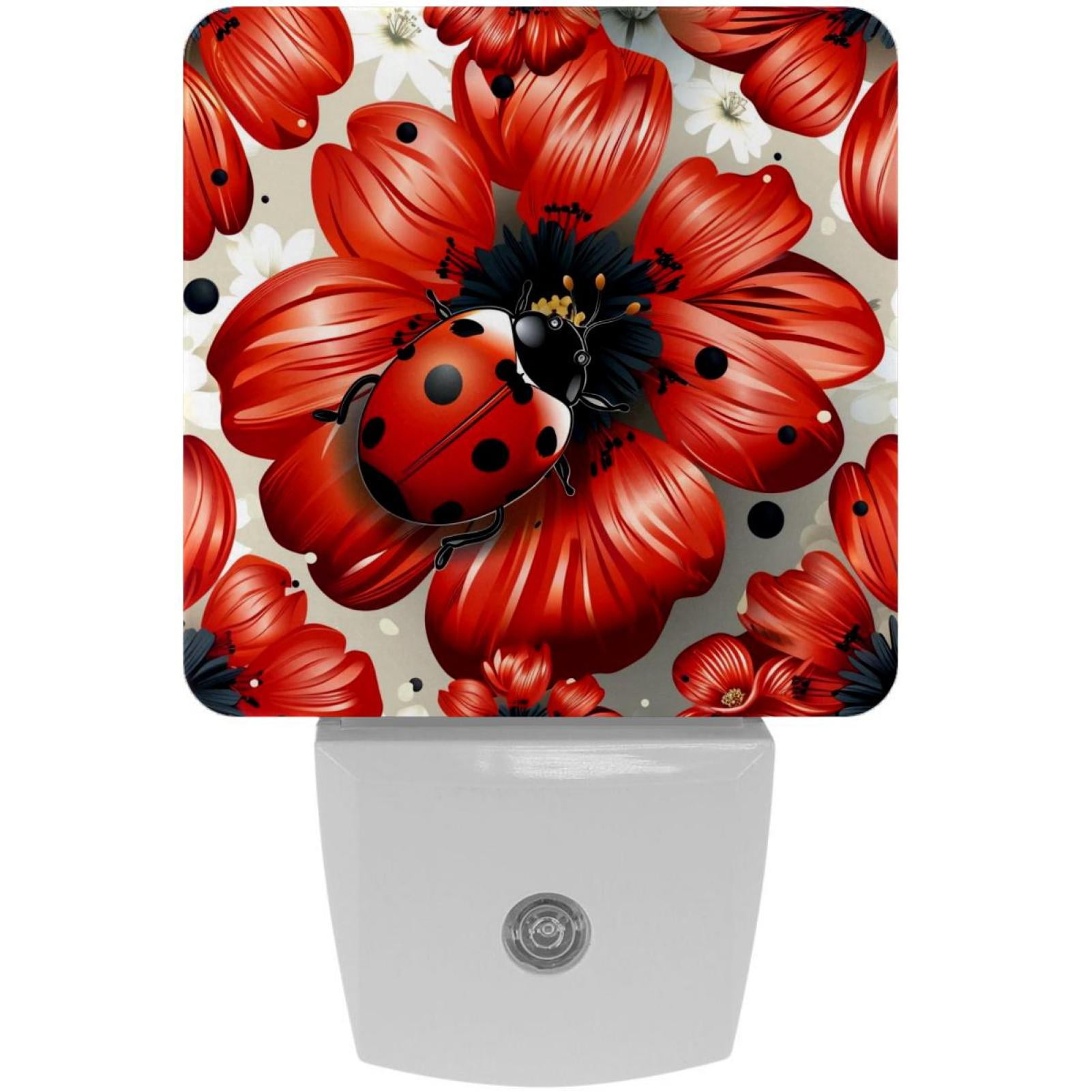 Ladybugs LED Square Night Lights - Energy Efficient and Sleek Design ...