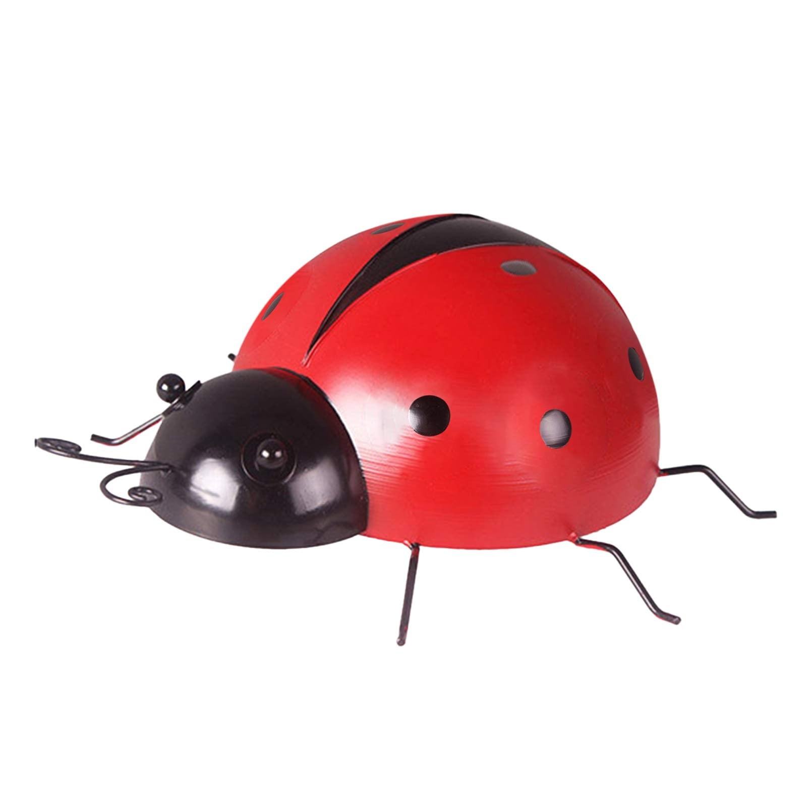 Ladybugs Outdoor Wall Decor 2 PC Clearance Items Cute Metal Red Ladybug ...