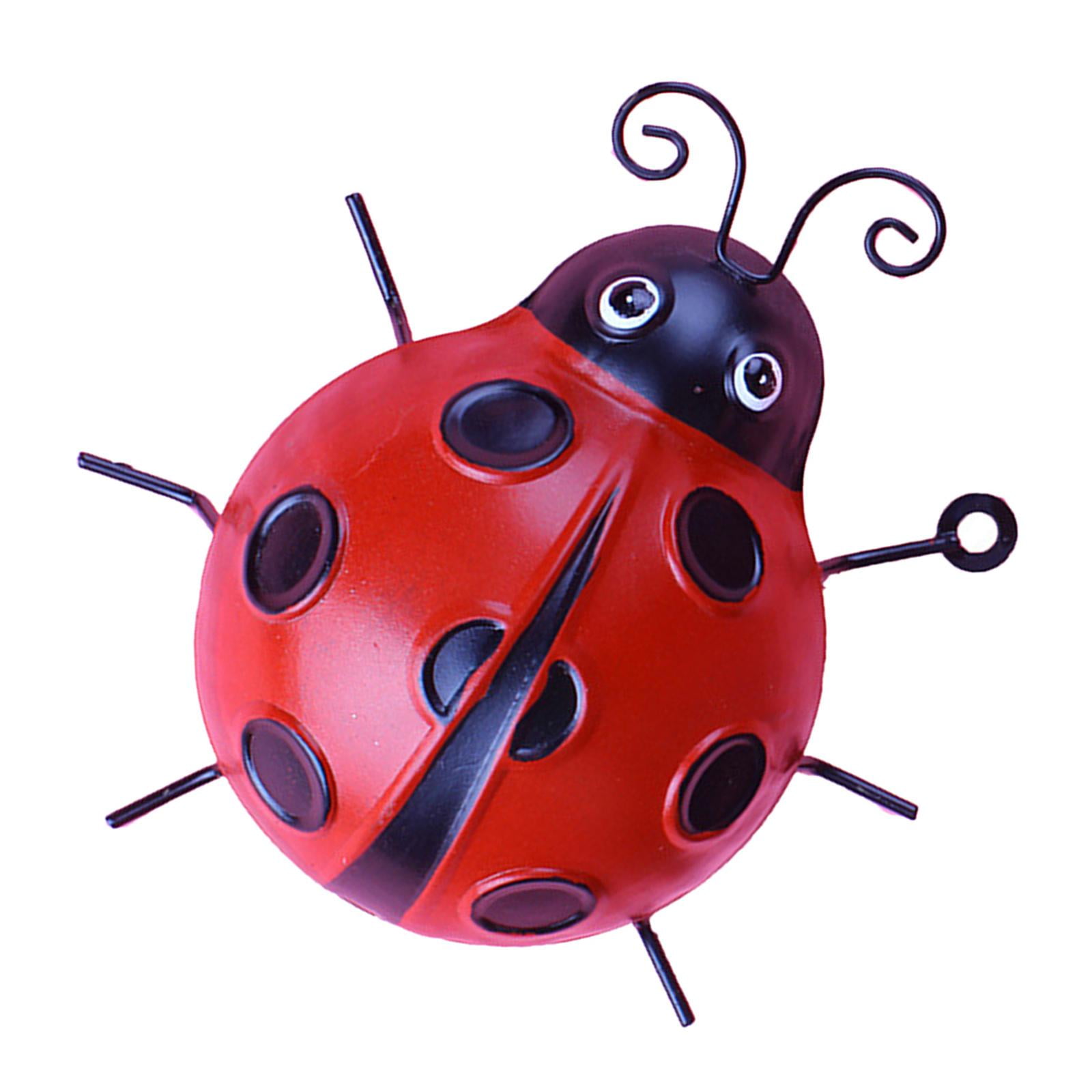 Ladybugs Sculptures Decorative Garden Wall indoor and outdoor Backyard ...