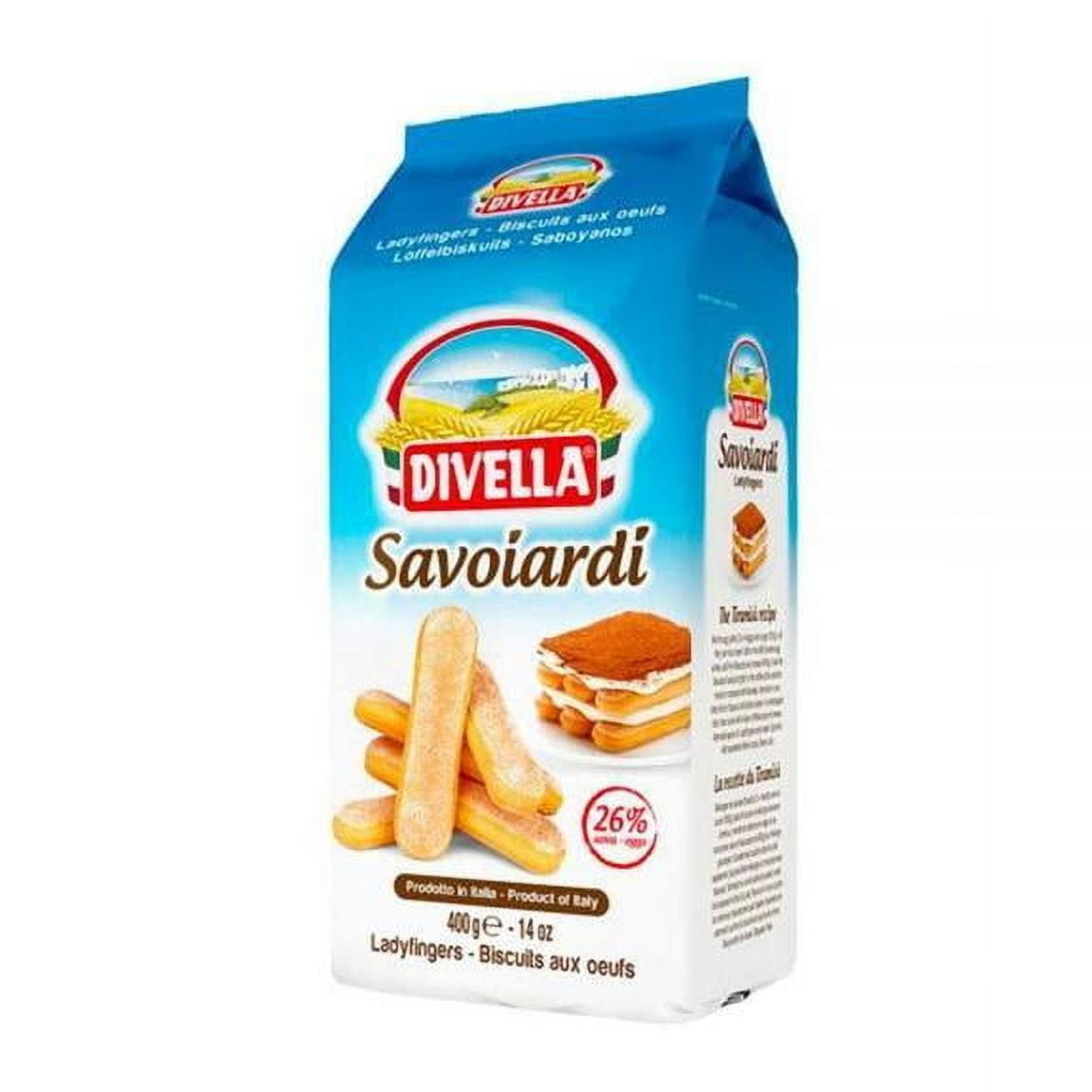 Ladyfingers Savoiardi Cookies (400 grams) by Divella - 14.11 oz ...