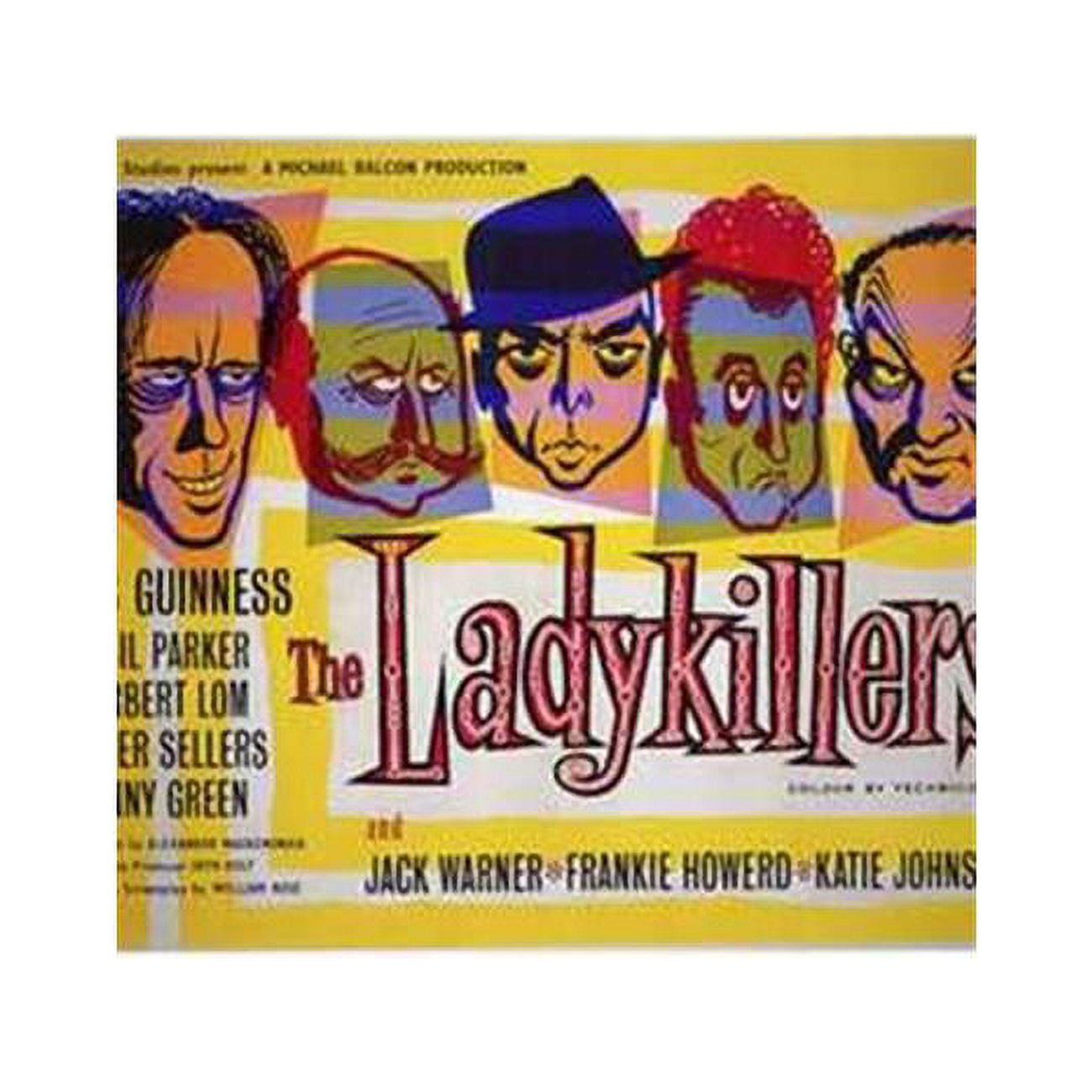 Ladykillers Movie Poster - 11 x 17 in. - Walmart.com