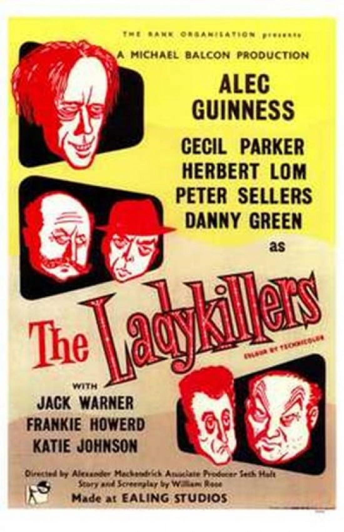 Ladykillers Movie Poster (11 x 17) - Walmart.com