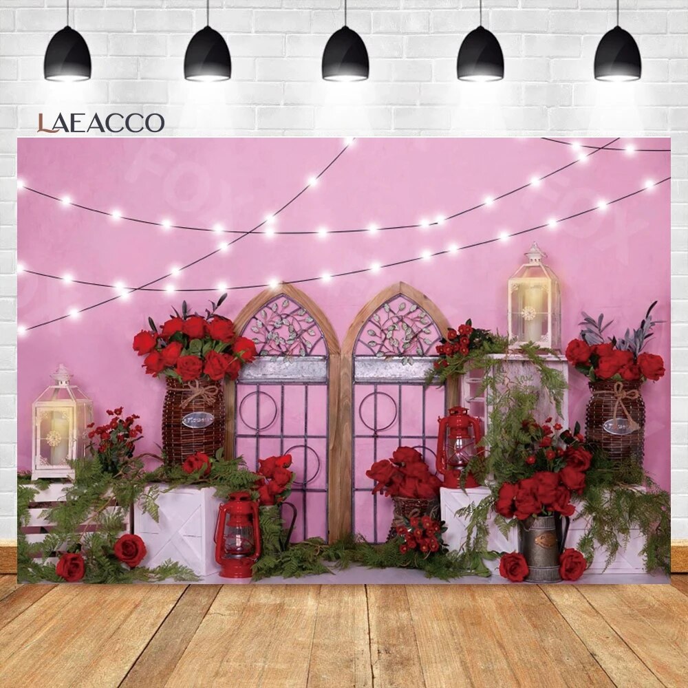 Laeacco Baby Birthday Photo Backgrounds Blue Balloons Clouds Flags ...