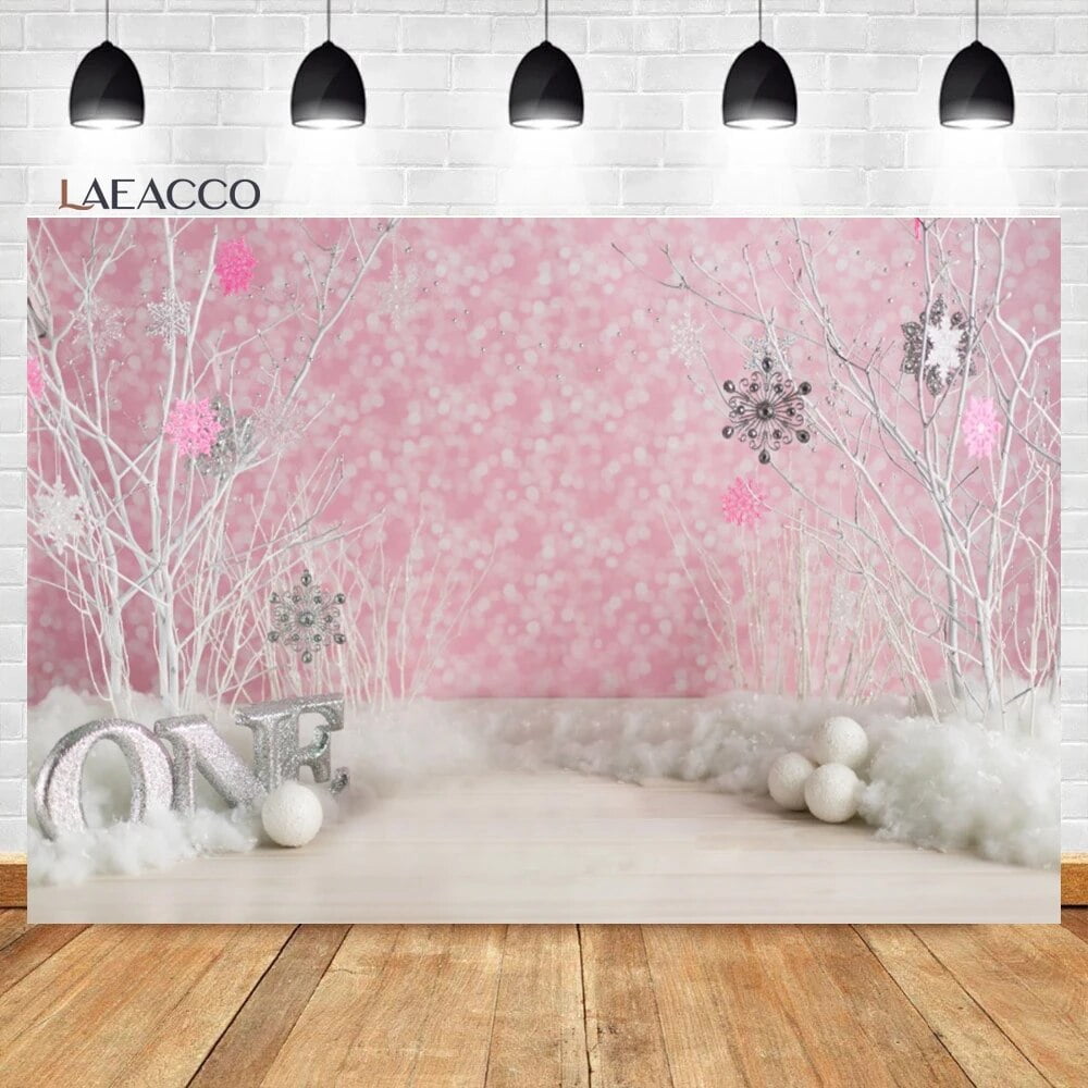 Laeacco Baby Birthday Photo Backgrounds Blue Balloons Clouds Flags ...