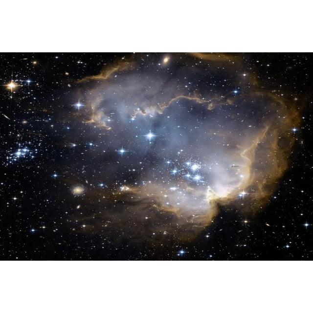 Laeacco Baby Birthday Photozone Universe Space Planets Glitters Earth ...