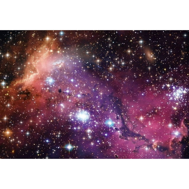 Laeacco Baby Birthday Photozone Universe Space Planets Glitters Earth ...