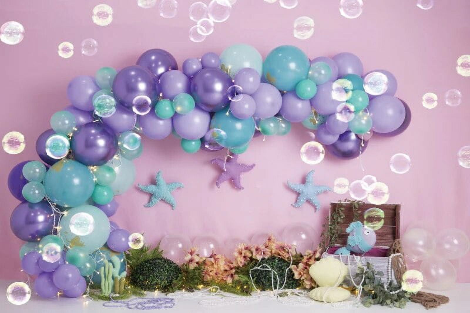 Laeacco Baby Shower Newborn Backdrops Kids 1st Birthday Party Balloons ...
