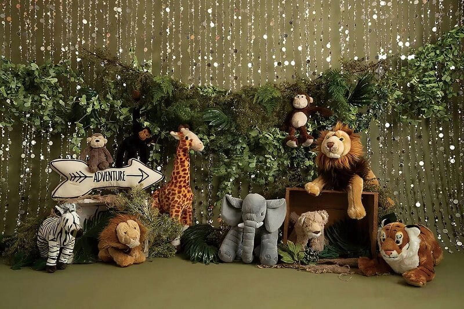 Laeacco Baby Shower Newborn Backdrops Kids 1st Birthday Party Balloons ...