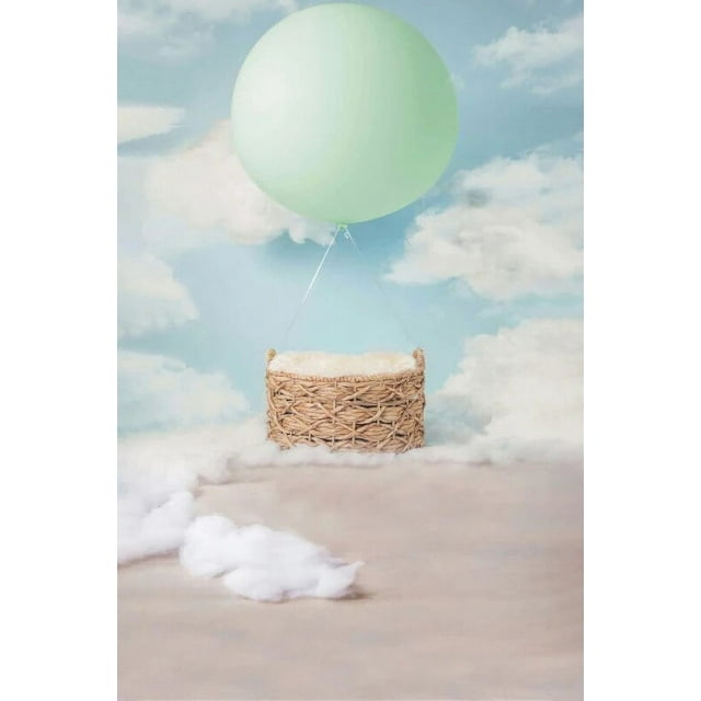 Laeacco Baby Shower Newborn Birthday Photography Backdrops Cotton ...
