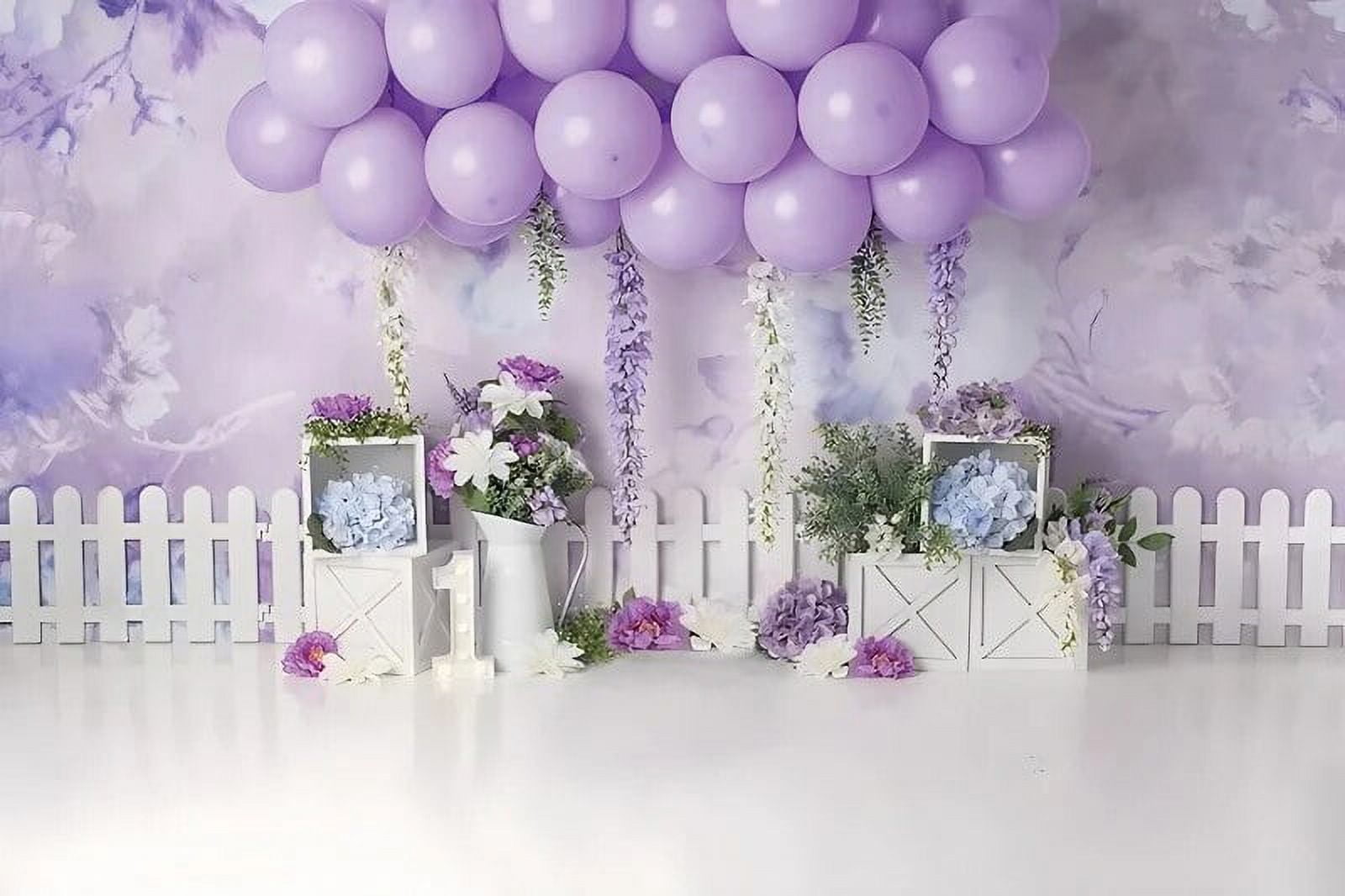Laeacco Birthday Baby Shower Newborn Photophone Moon Stars Clouds ...