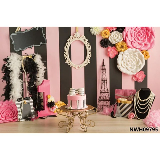 Laeacco Birthday Baby Shower Newborn Photophone Moon Stars Clouds ...