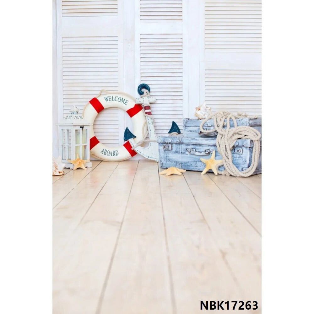 Laeacco Birthday Photophone Curtain World Map Globe Suitcase Window ...