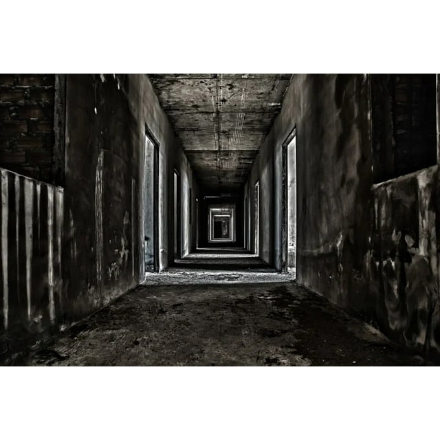 Laeacco Blood Splash Wall Backdrop Halloween Zombie Party Horror Bloody ...