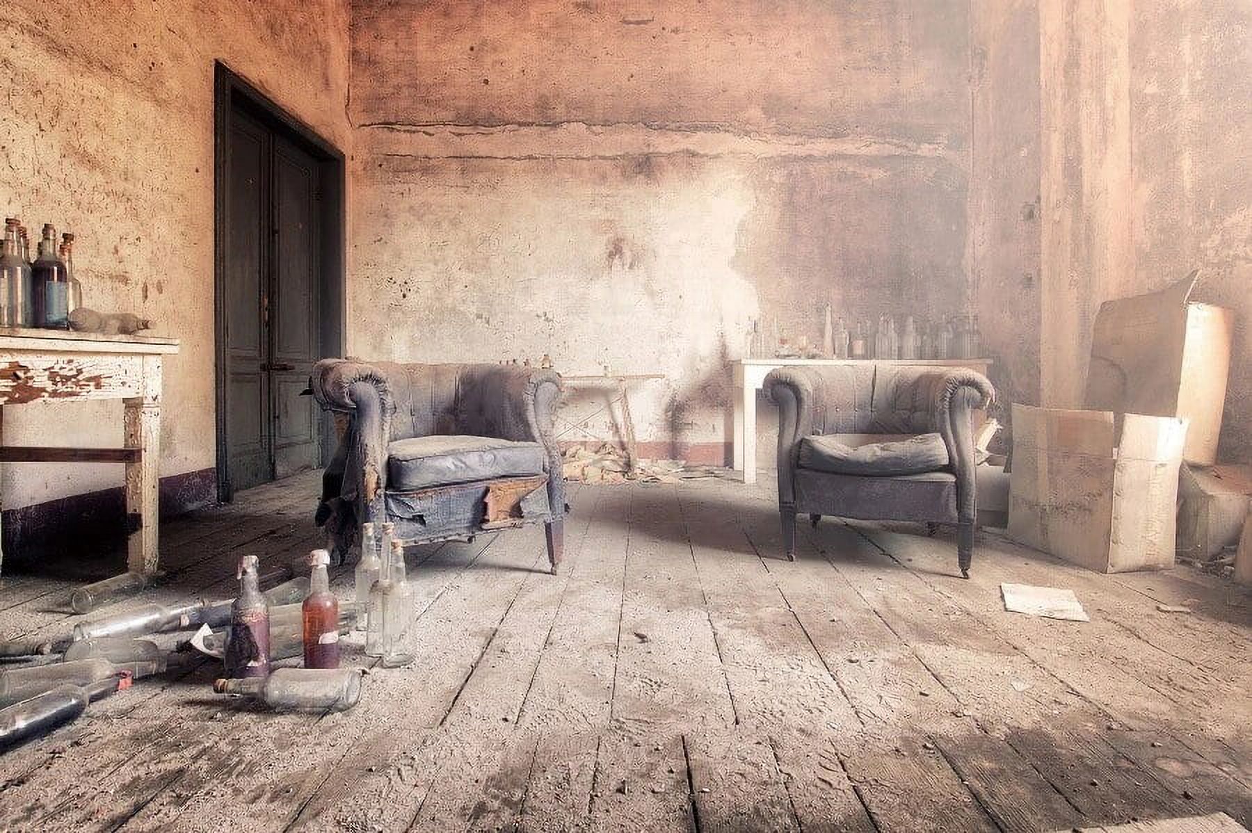 Laeacco Blood Splash Wall Backdrop Halloween Zombie Party Horror Bloody ...