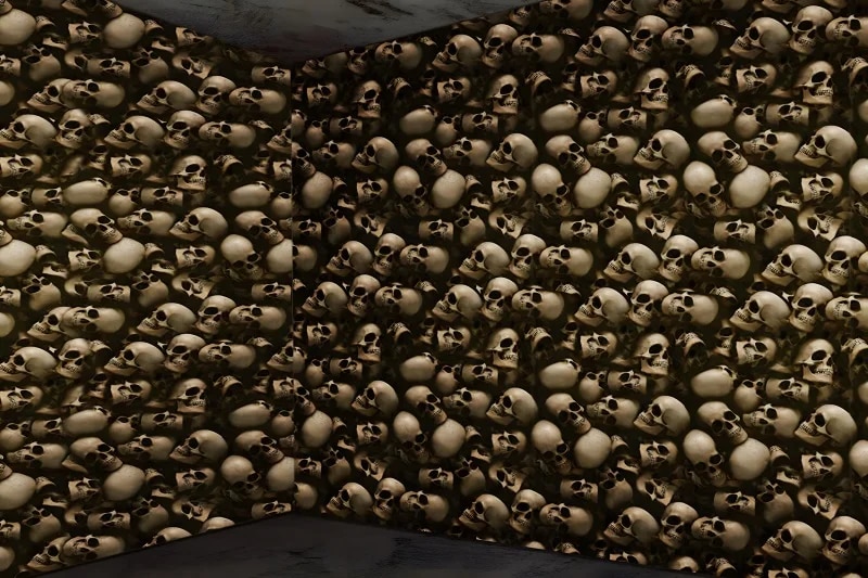 Laeacco Blood Splash Wall Backdrop Halloween Zombie Party Horror Bloody ...