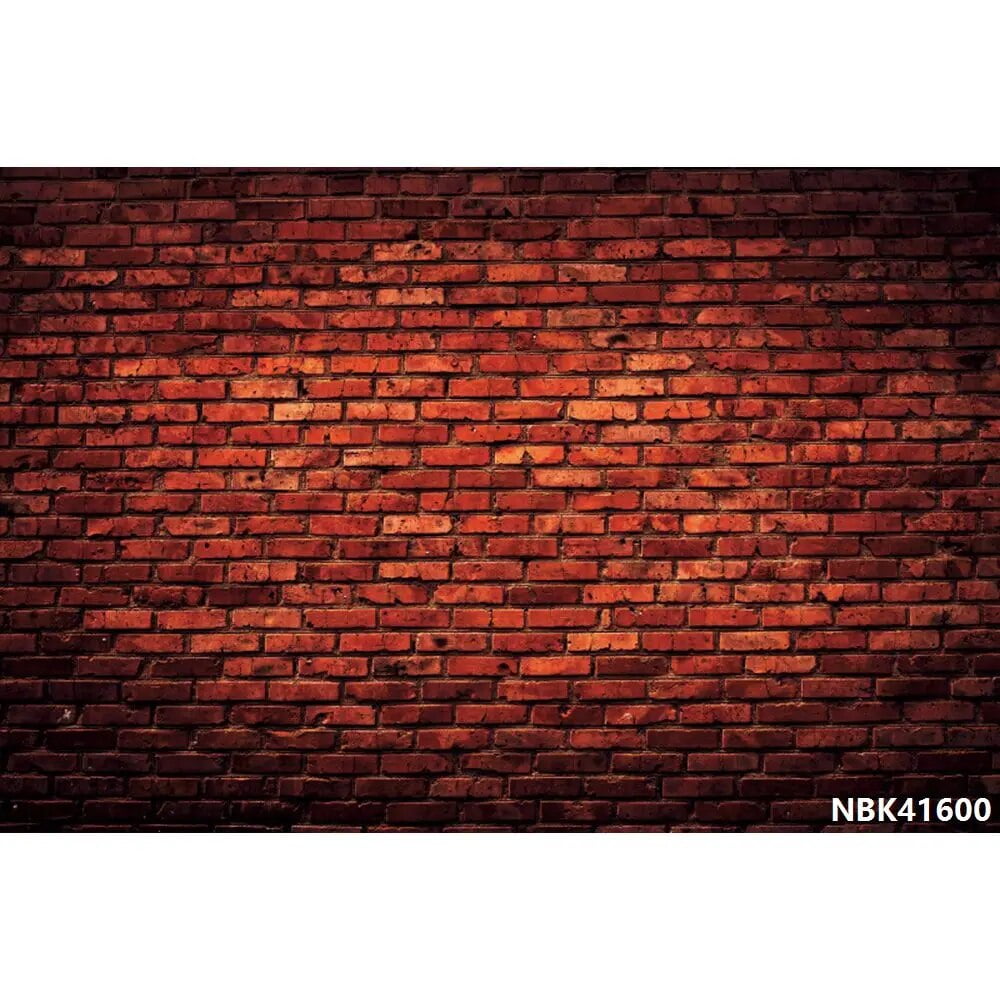Laeacco Brick Wall Photo Backgrounds Retro Grunge Vintage Baby Portrait ...