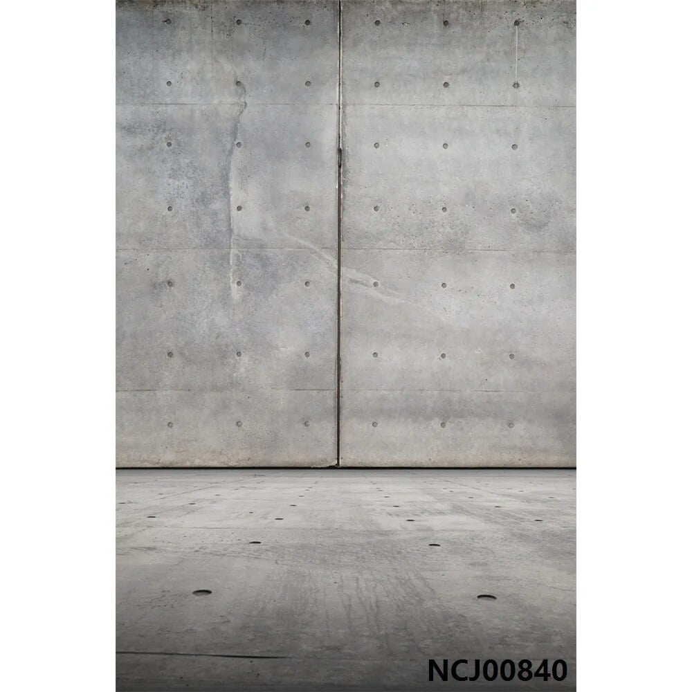 Laeacco Brick Wall Stones Grid Floor Grunge Vintage Portrait Photo ...