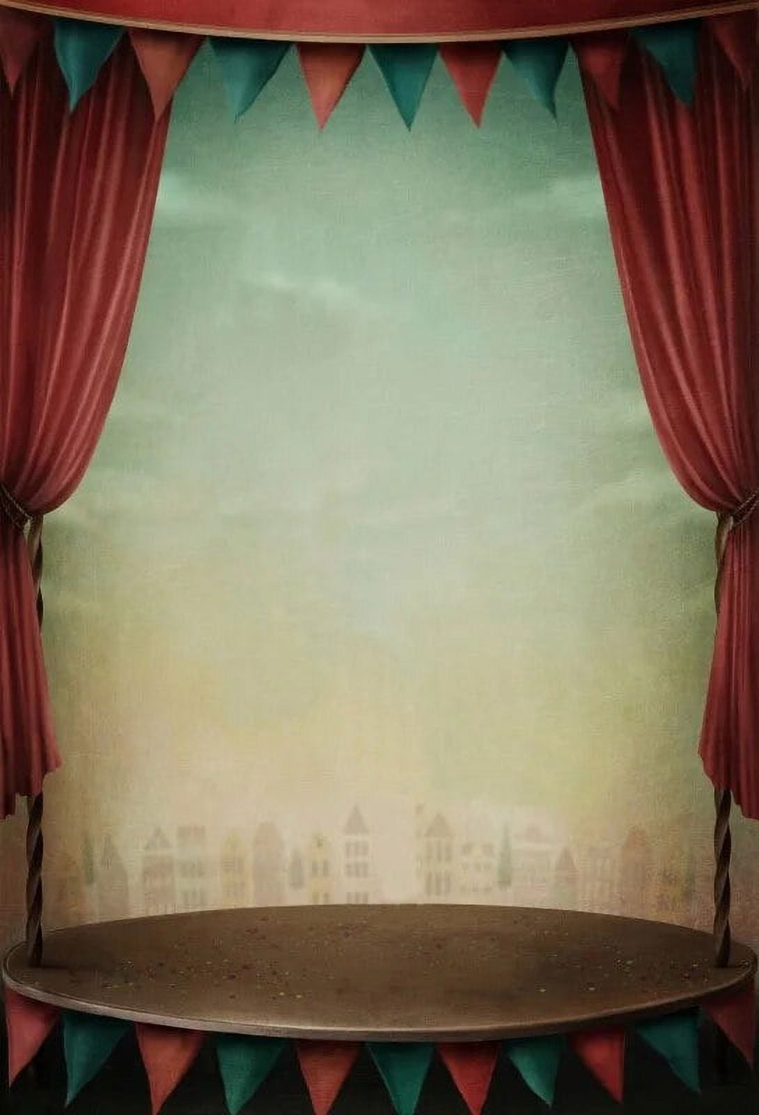 Laeacco Circus Tent Stage Animal Scene Baby Child Photography ...