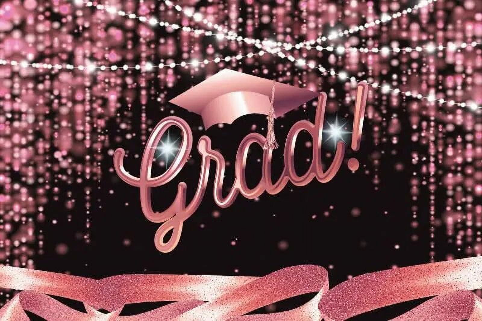 Laeacco Class of 2024 Congrats Grad Backdrop Sparkling Starlight ...
