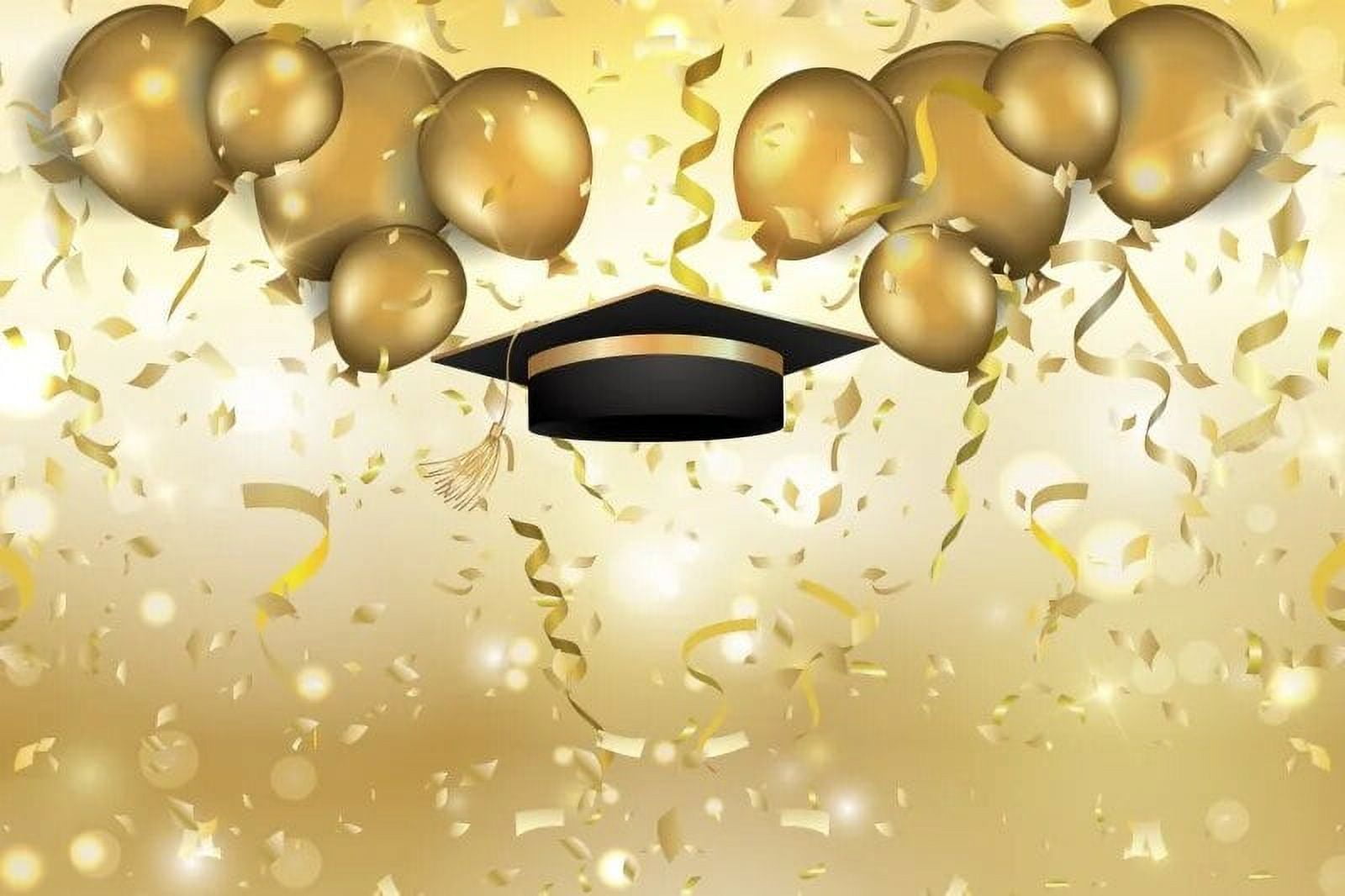 Laeacco Class of 2024 Congrats Grad Backdrop Sparkling Starlight ...