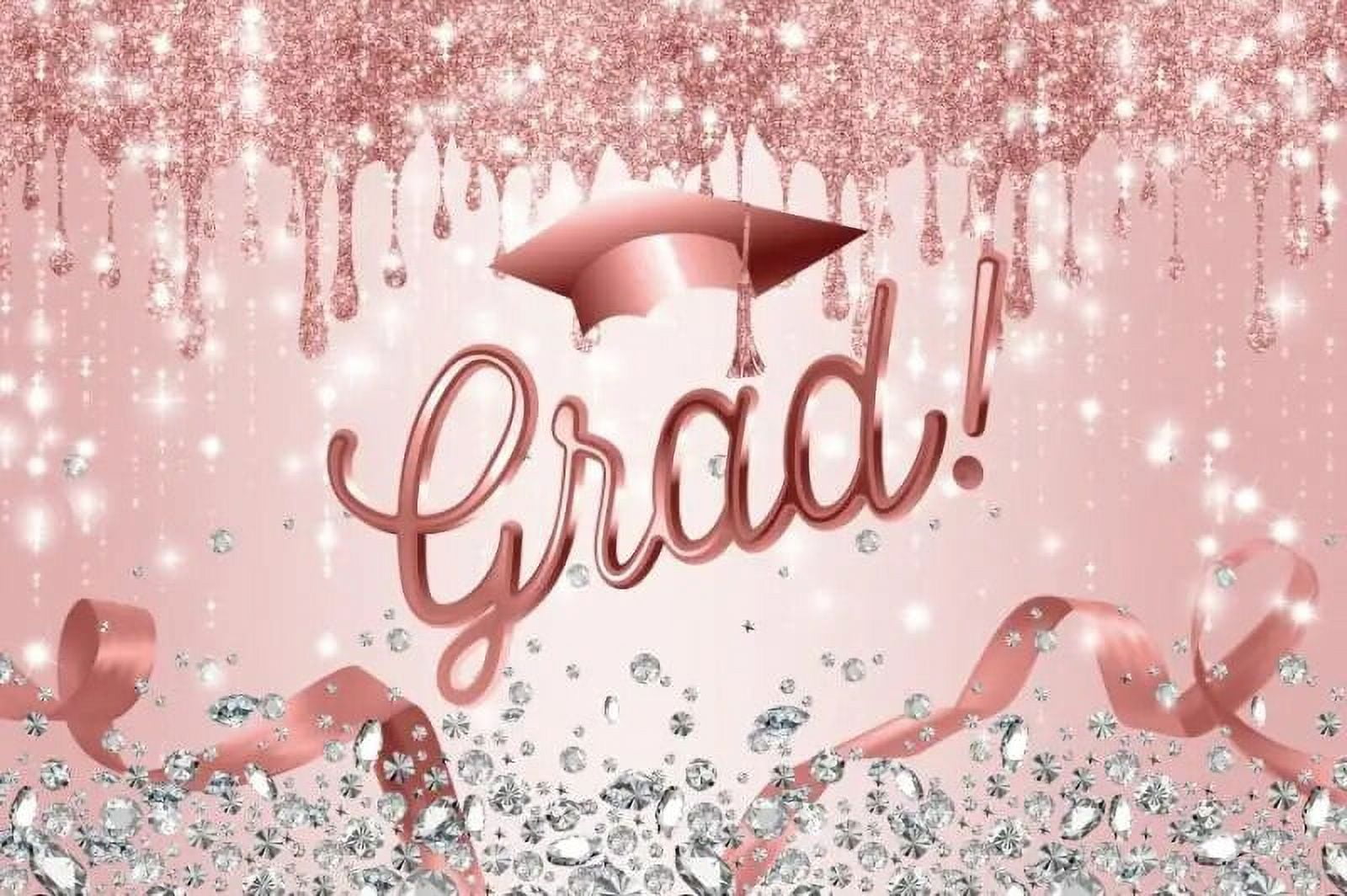 Laeacco Class of 2024 Congrats Grad Backdrop Sparkling Starlight ...