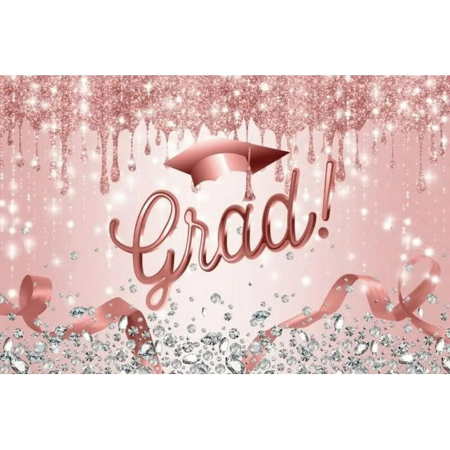 Laeacco Class of 2024 Congrats Grad Backdrop Sparkling Starlight ...