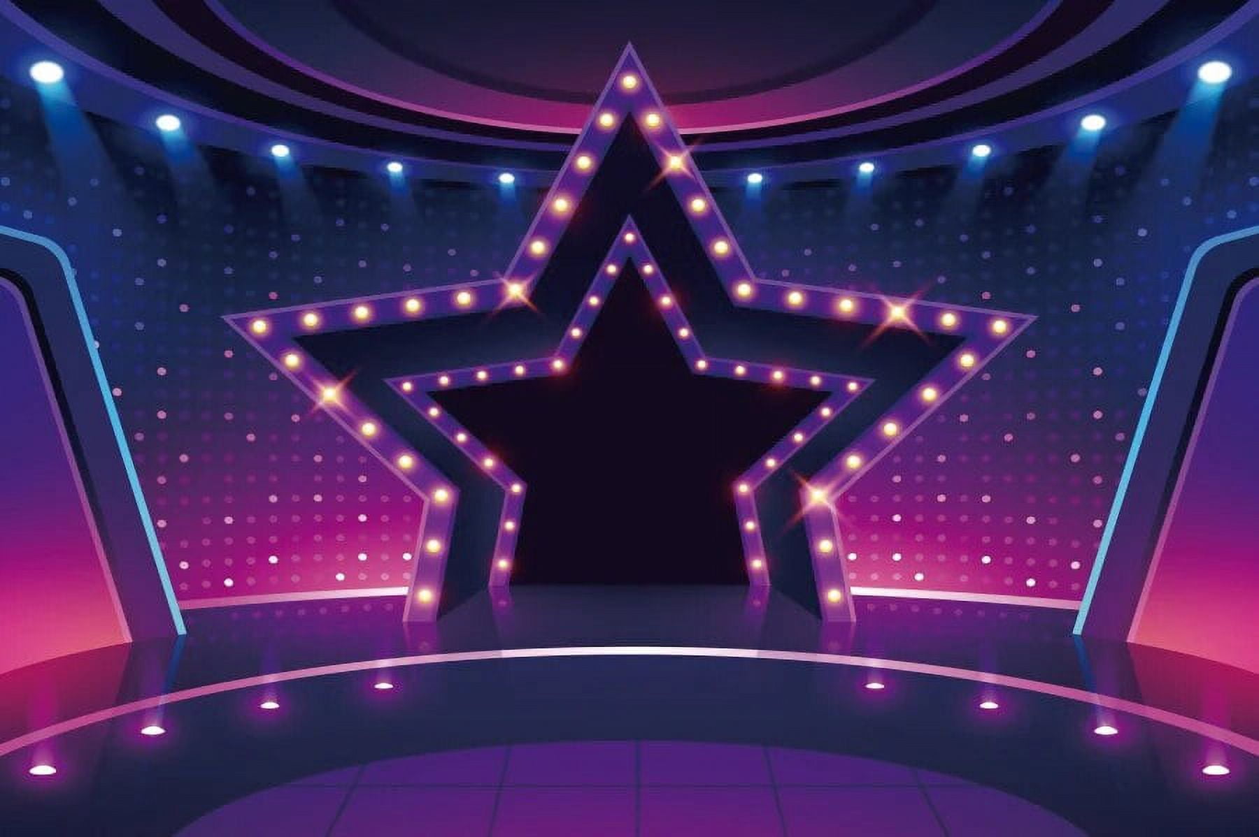 Laeacco Disco Party Backdrop Retro 70s 80s 90s Theme Stage Dance Music ...