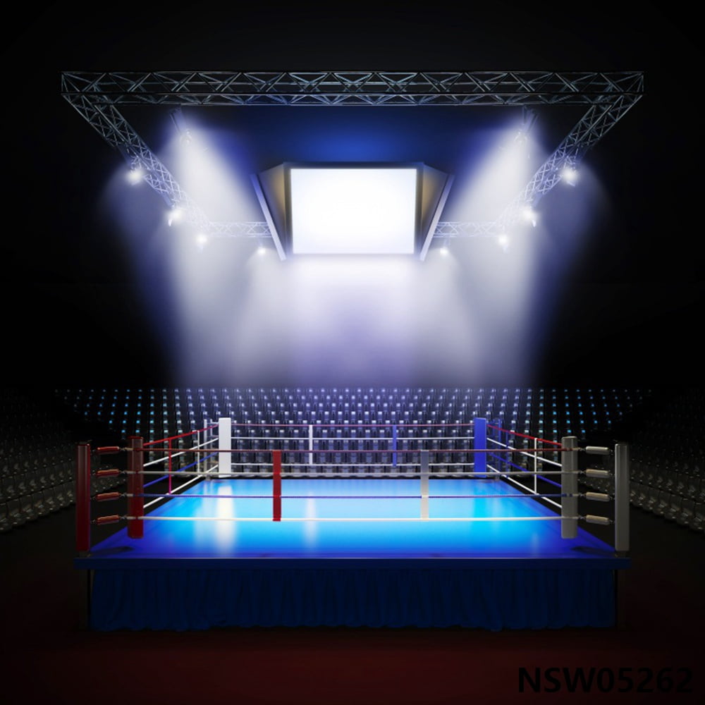 Laeacco Glitter T-Stage Theater Flash Show Party Background Poster ...