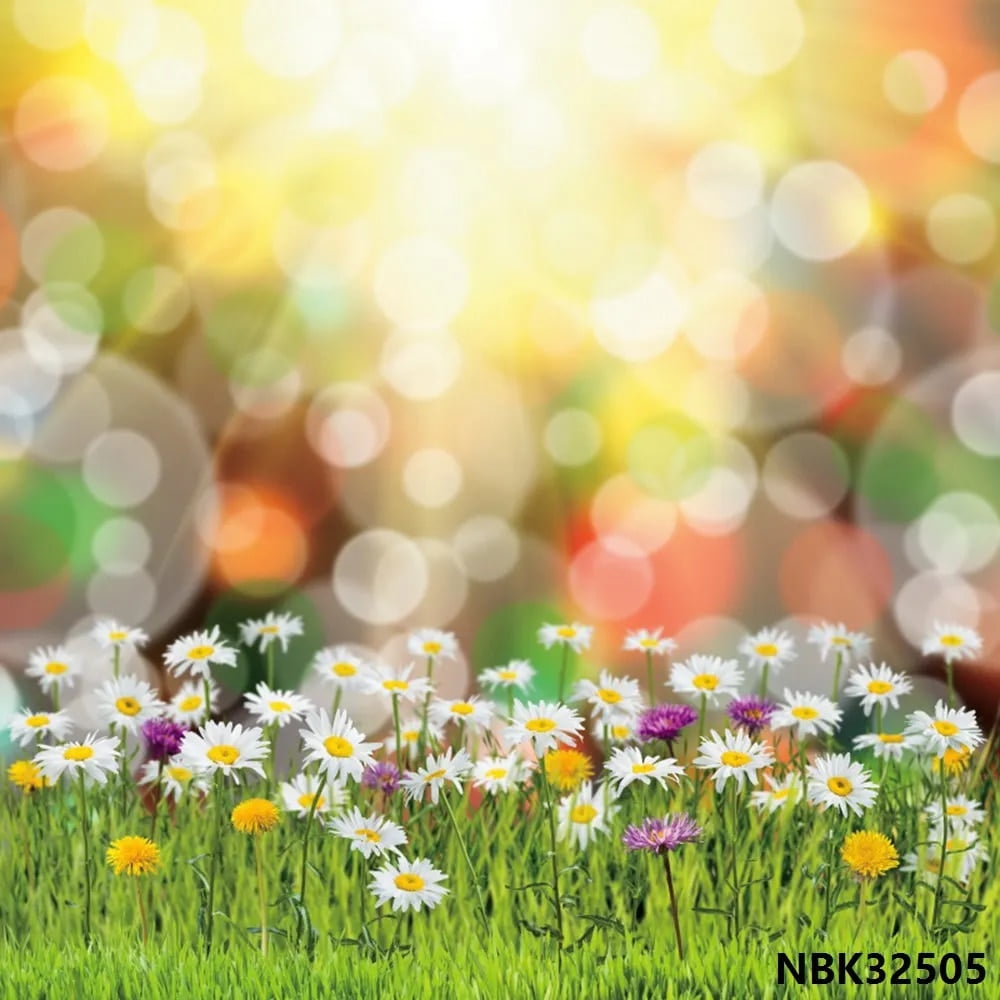 Laeacco Green Summer Tropical Palms Tree Leaves Wood Floor Baby Child ...