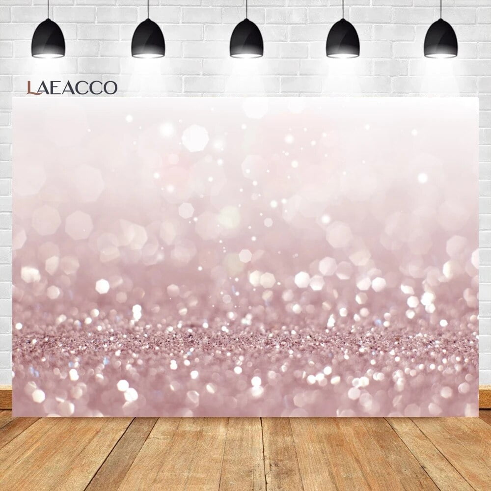 Laeacco Light Bokeh Shiny Spots Glitters Baby Portrait Photography Backdrops Backgrounds ...