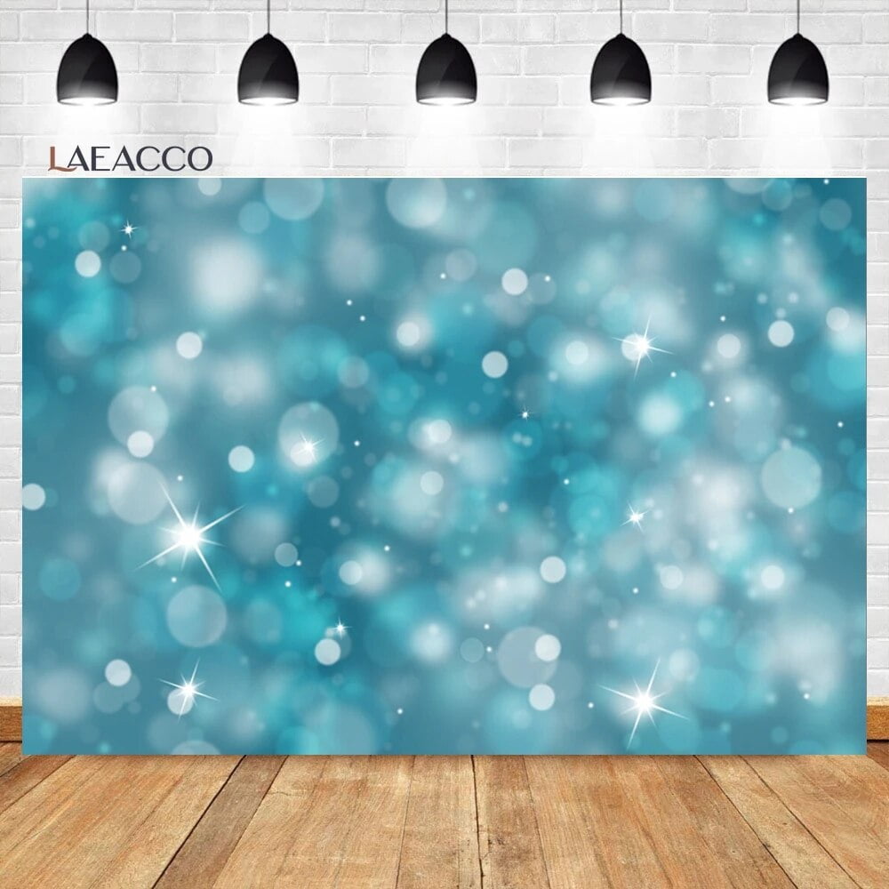 Laeacco Light Bokeh Shiny Spots Glitters Baby Portrait Photography Backdrops Backgrounds ...