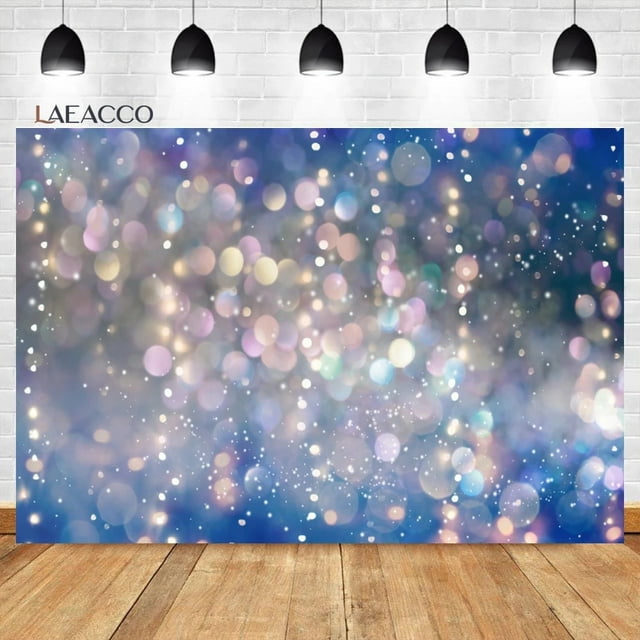 Laeacco Light Bokeh Shiny Spots Glitters Baby Portrait Photography ...