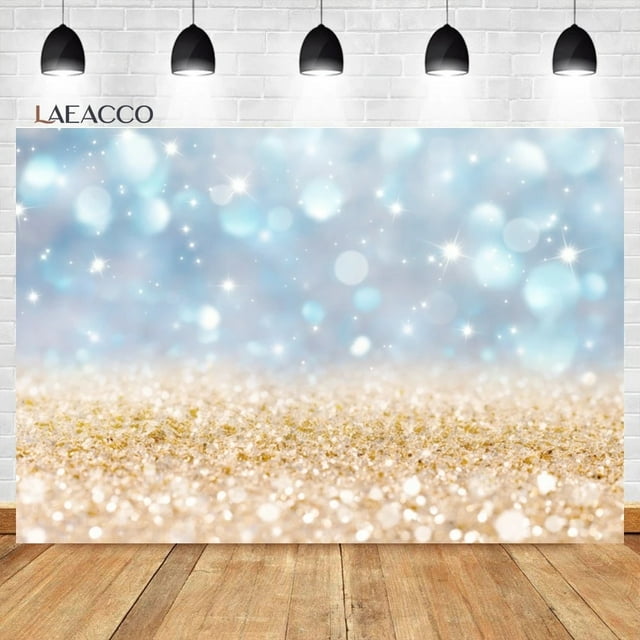 Laeacco Light Bokeh Shiny Spots Glitters Baby Portrait Photography Backdrops Backgrounds ...