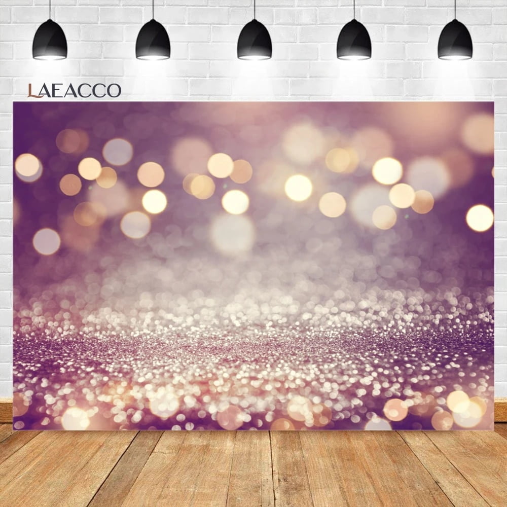 Laeacco Light Bokeh Shiny Spots Glitters Baby Portrait Photography ...