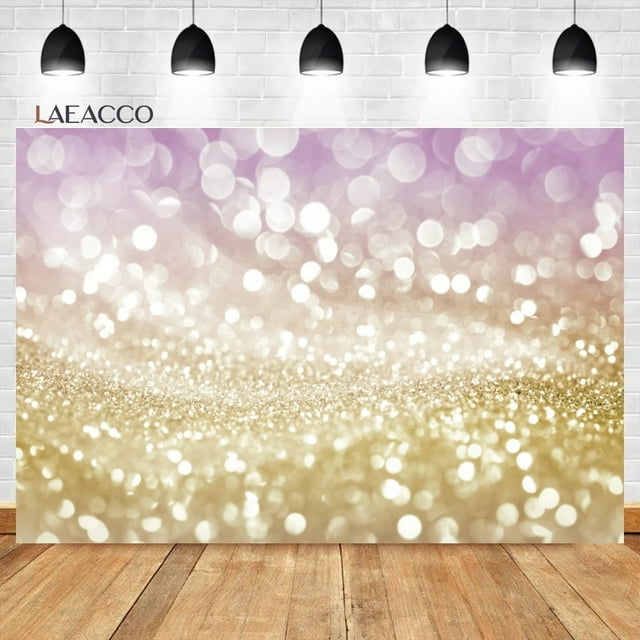 Laeacco Light Bokeh Shiny Spots Glitters Baby Portrait Photography Backdrops Backgrounds ...