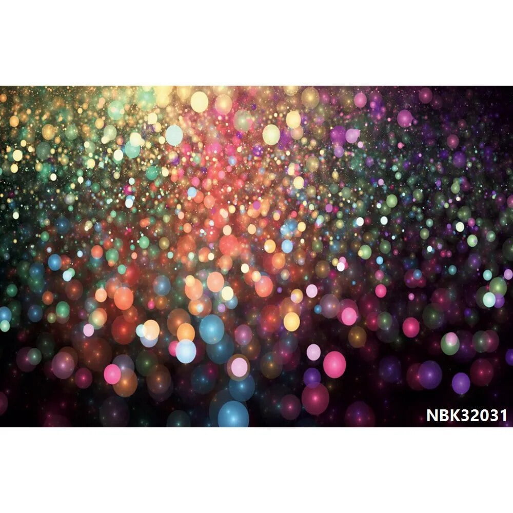 Laeacco Light Bokeh Swirl Glitters Meteor Photography Background Baby Portrait Photo Backdrop ...