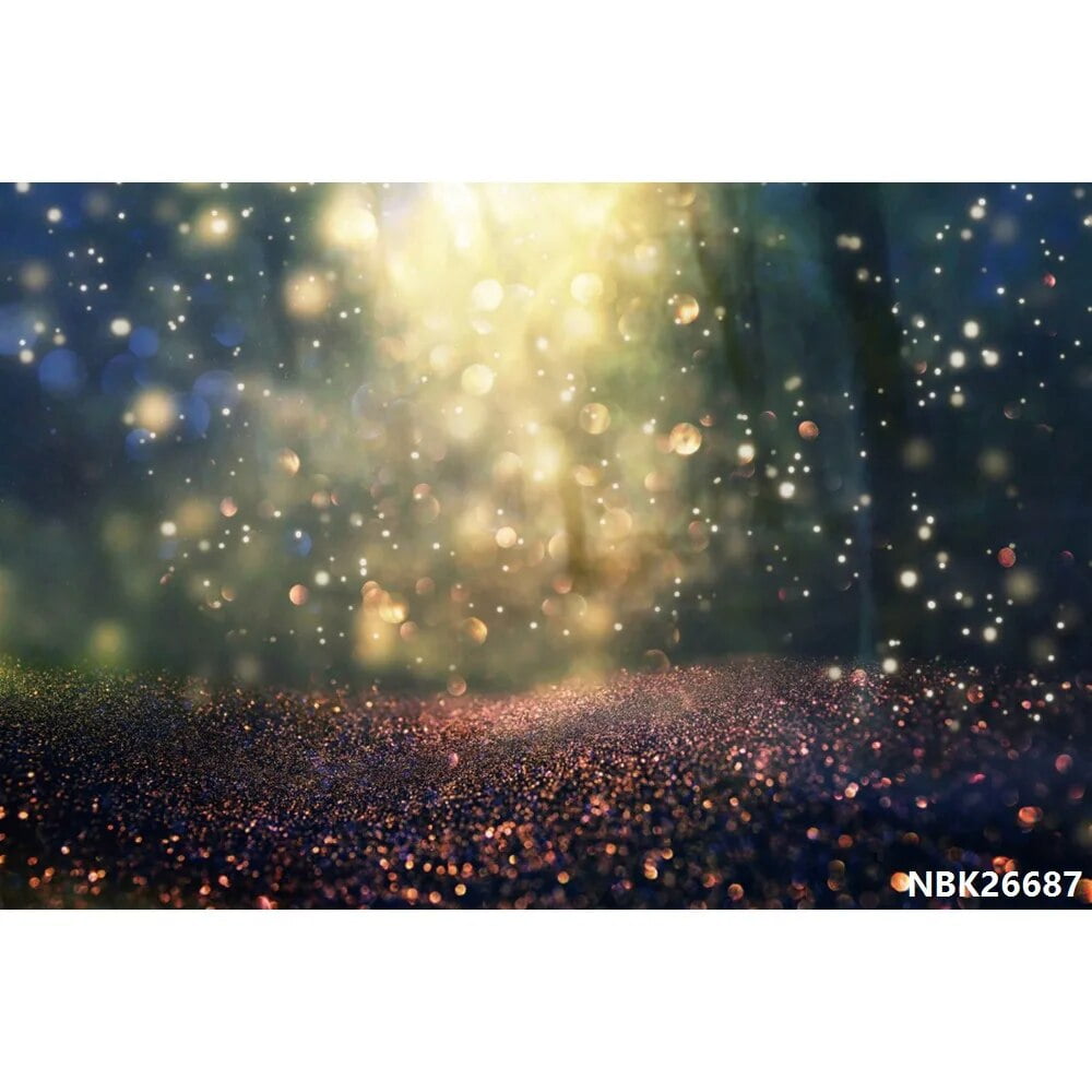 Laeacco Light Bokeh Swirl Glitters Meteor Photography Background Baby Portrait Photo Backdrop ...