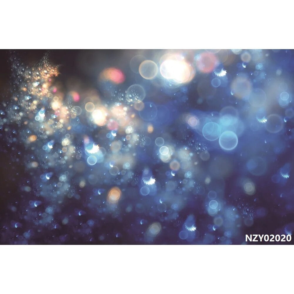 Laeacco Light Bokeh Swirl Glitters Meteor Photography Background Baby Portrait Photo Backdrop ...