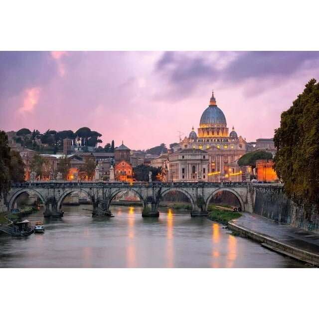 Laeacco Modern City Metropolis Buildings Sea Bridge Scenic Photography ...