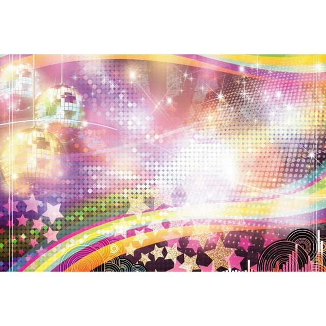 Laeacco Musical Play Stage Concert Spotlight Fantasy Polka Dot Light ...