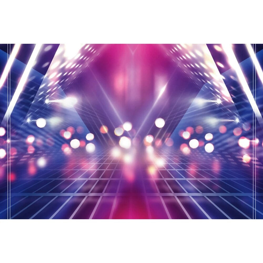 Laeacco Musical Play Stage Concert Spotlight Fantasy Polka Dot Light ...